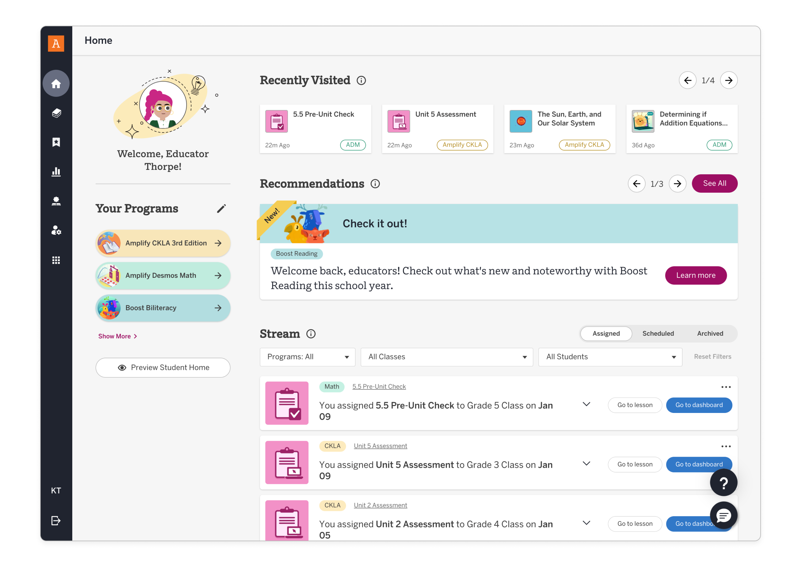 Amplify Classroom: Are you an Amplify educator? Start here.