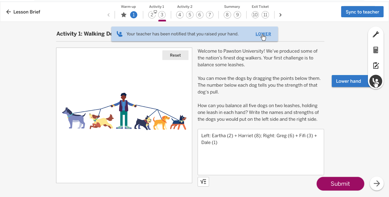 Amplify Math: Digital supports