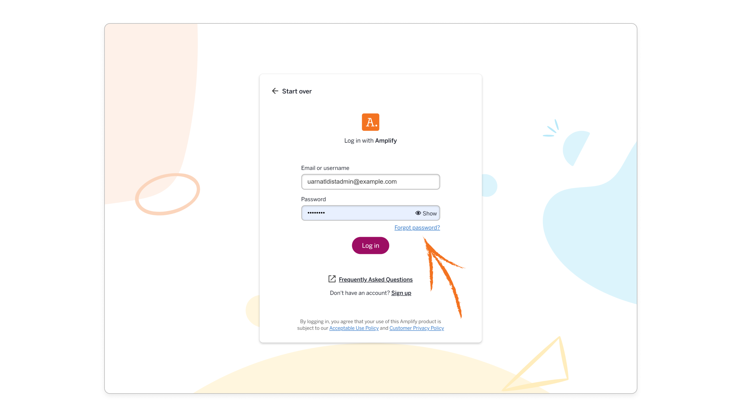 FAQ: Logging in to Amplify