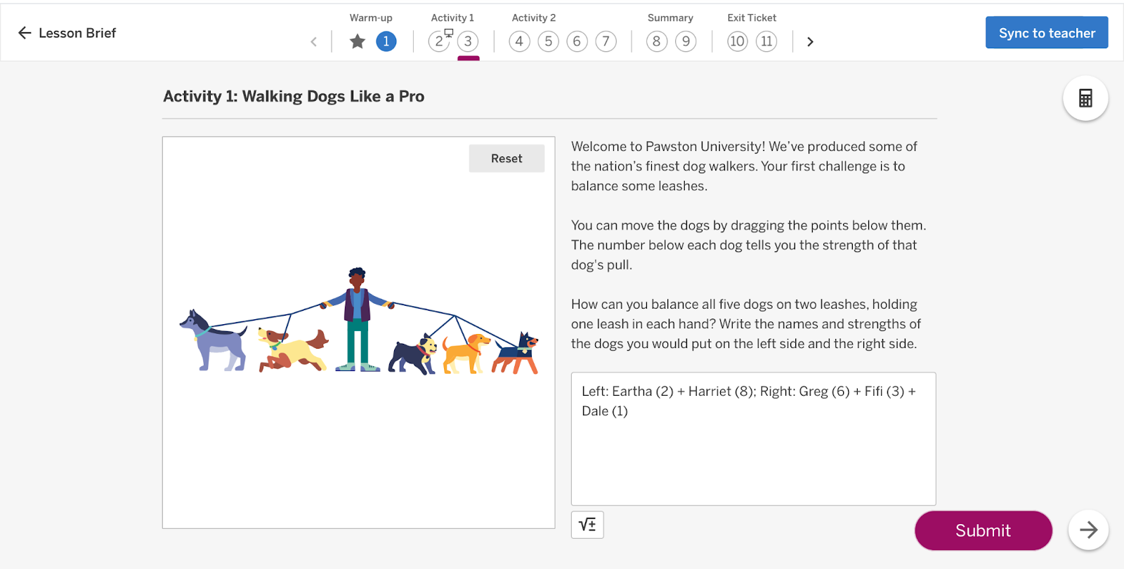 Amplify Math: Digital supports