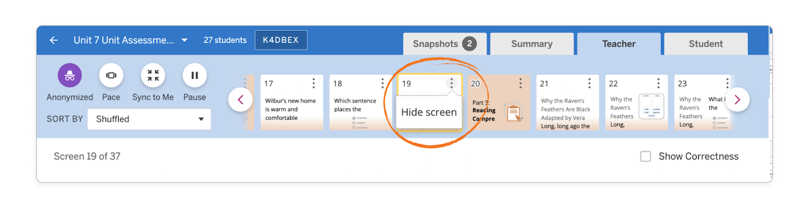 Amplify CKLA 3rd Edition: Assessment administration and review