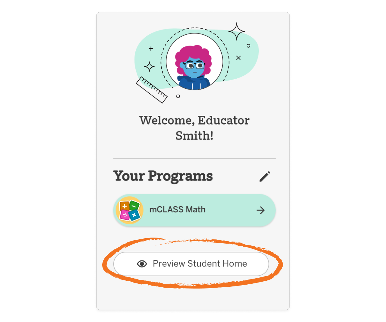 mCLASS Math: Educator Home