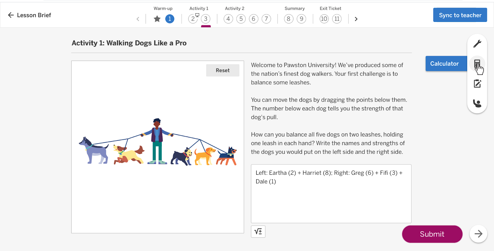 Amplify Math: Digital supports