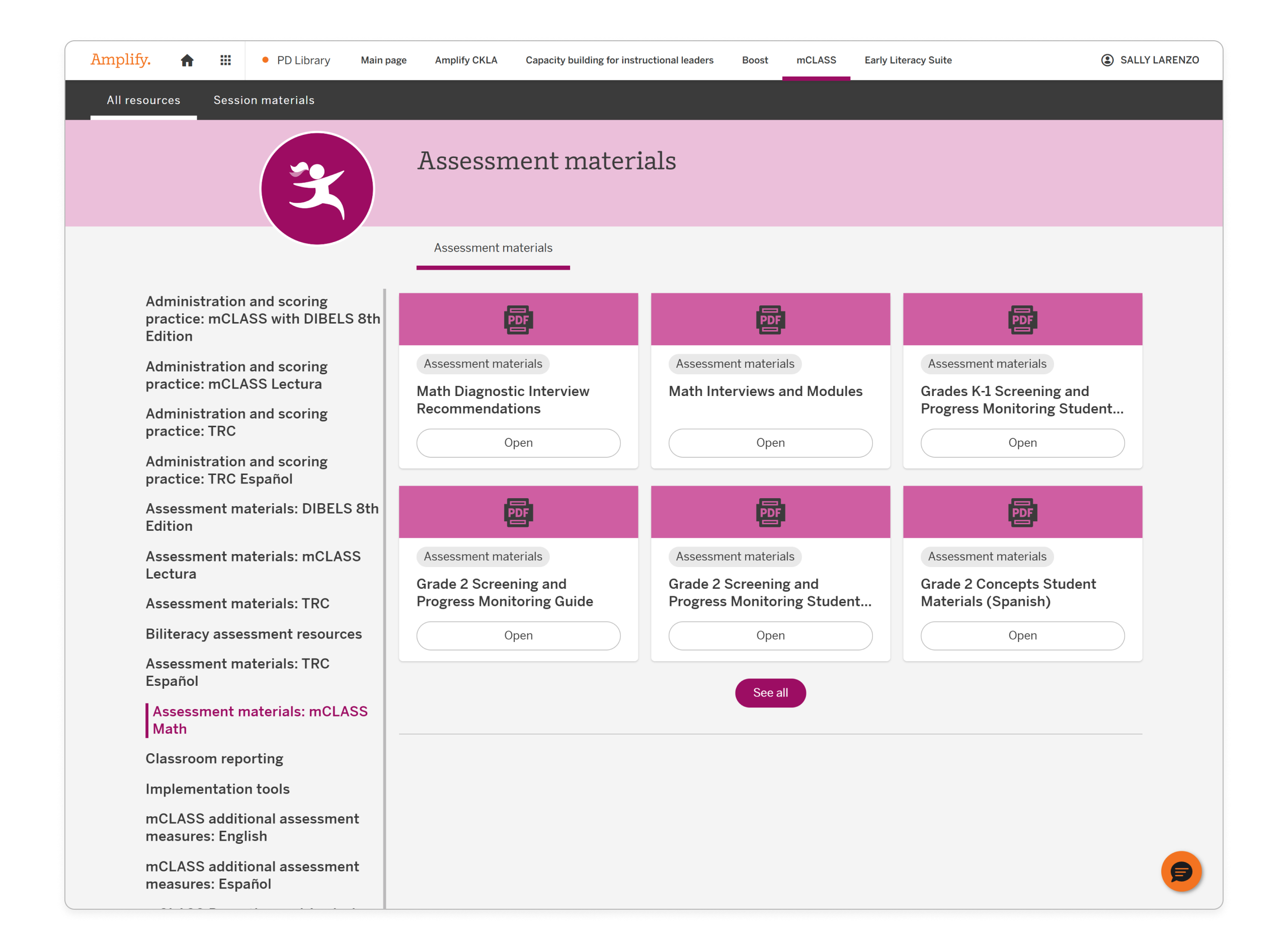 mCLASS: Finding Assessment Materials and Training Resources