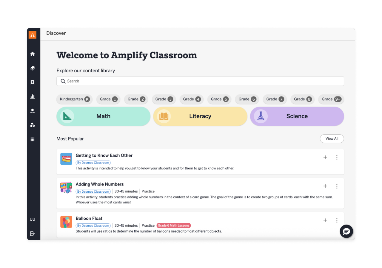 Amplify Classroom: Are you an Amplify educator? Start here.