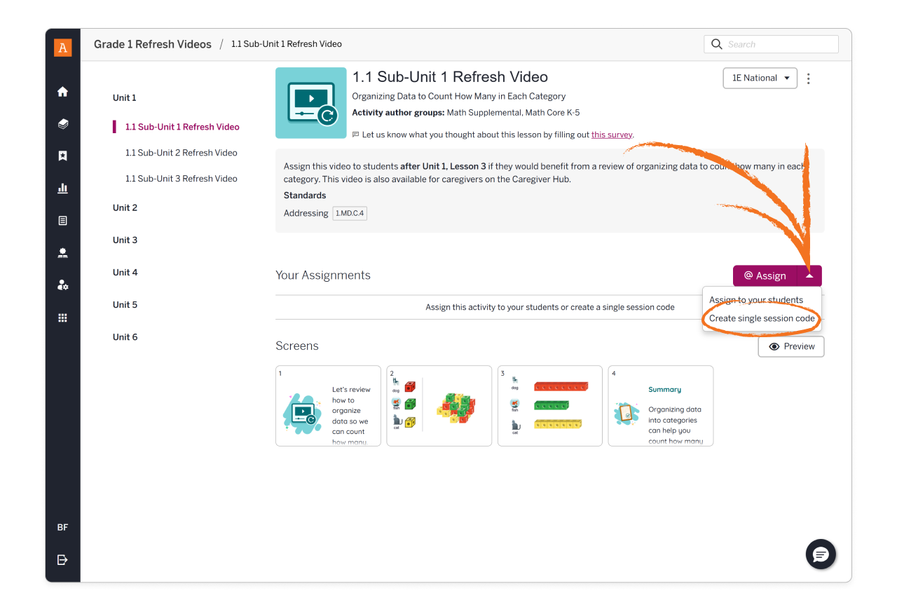 Amplify Desmos Math: Refresh videos