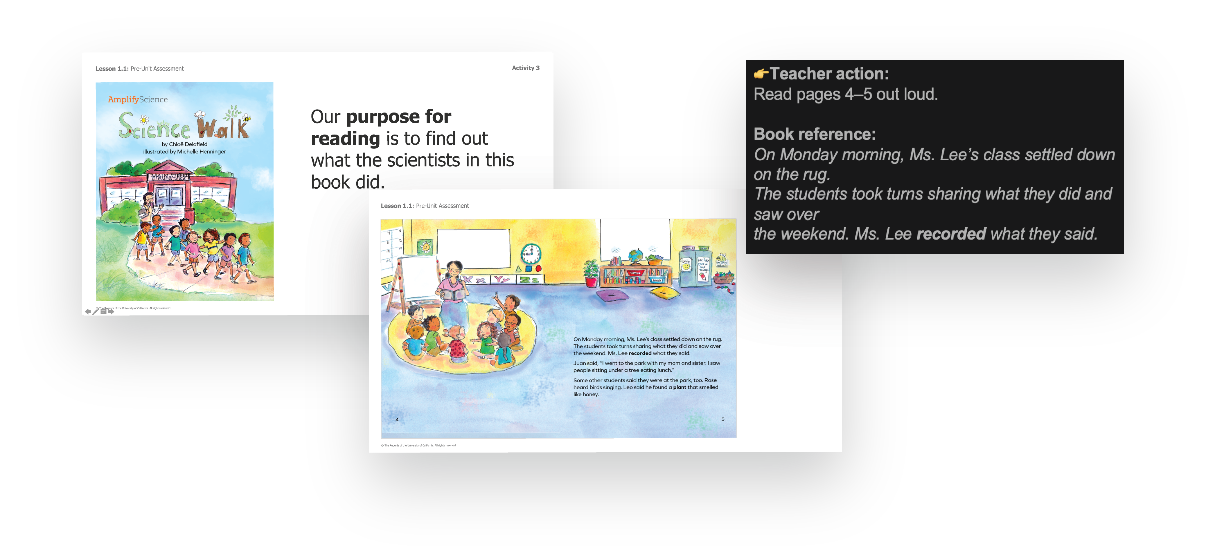 Amplify Science Classroom Slides for grades K–5