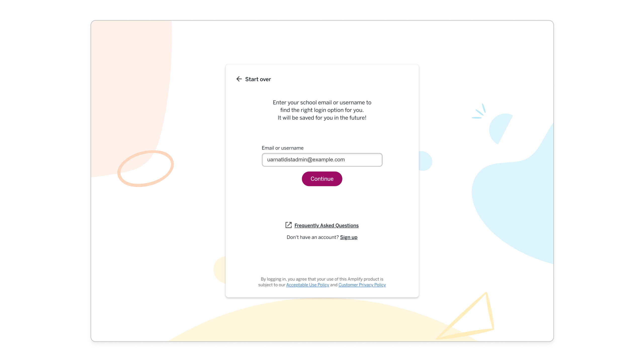 FAQ: Logging in to Amplify