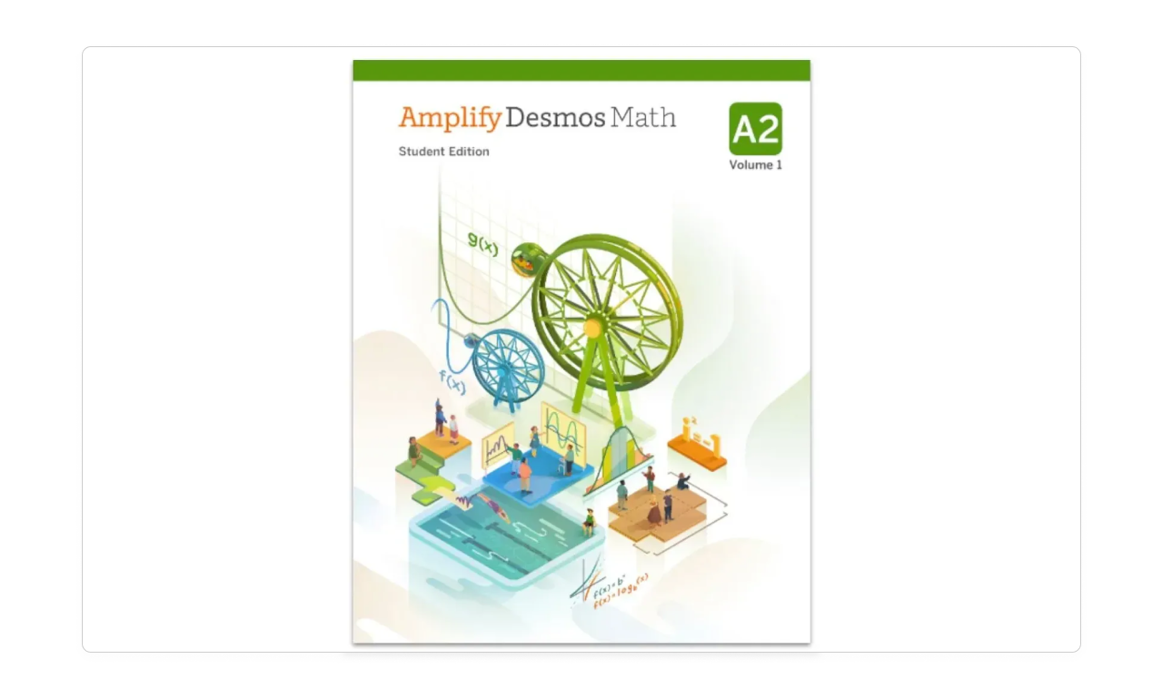 Amplify Desmos Math: Algebra 2