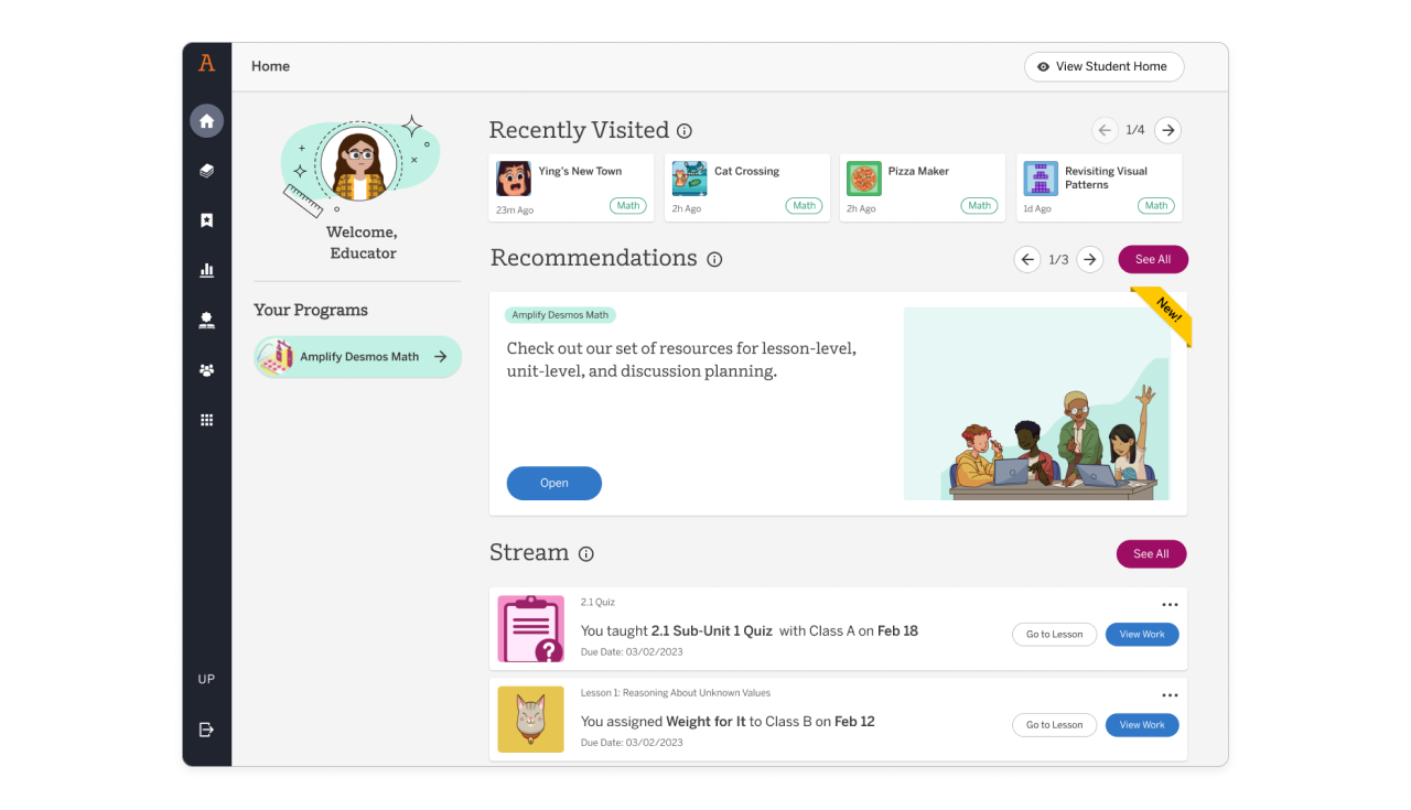 Amplify Desmos Math: What’s new for 2025–2026