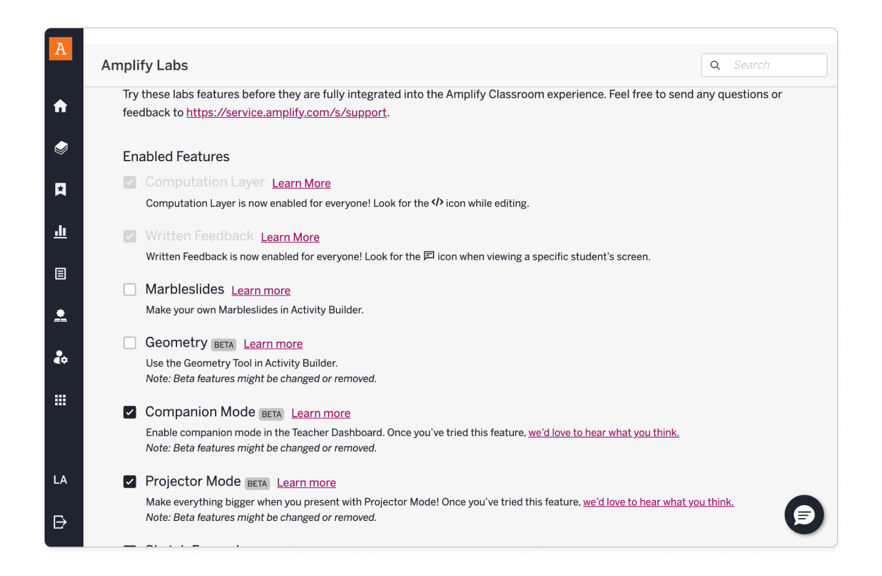 Amplify Classroom: Amplify Labs