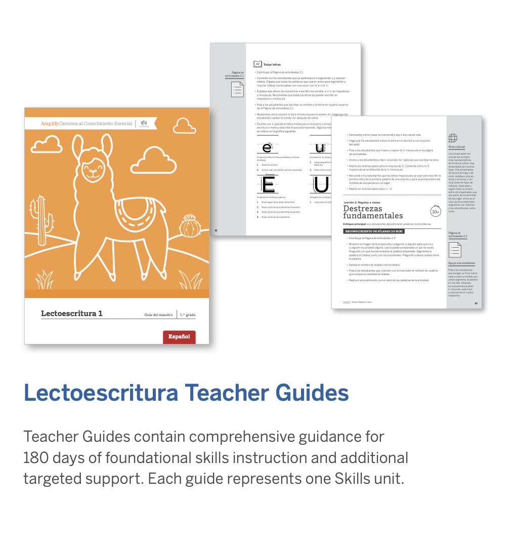 Caminos Lectoescritura (Skills)