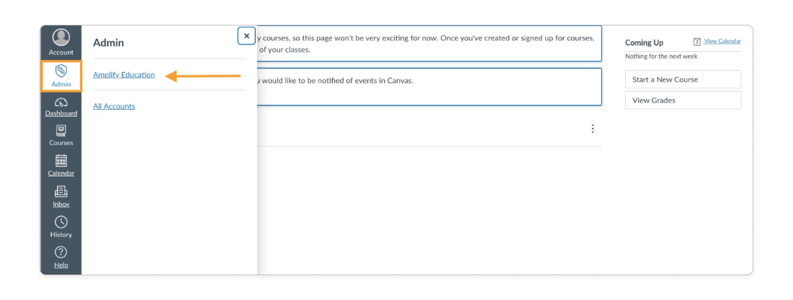 Canvas: District setup for the Amplify LTI 1.3 App