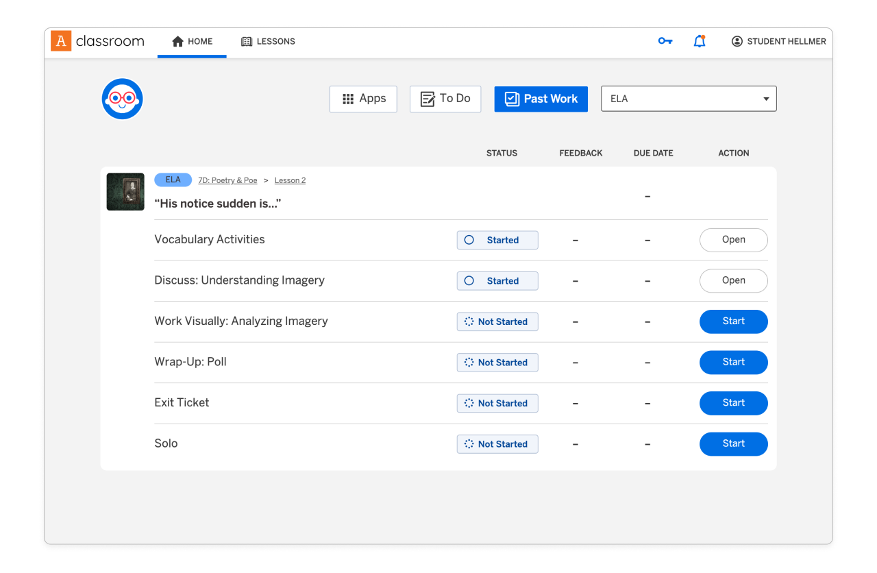 Amplify ELA: Print and Digital Supports