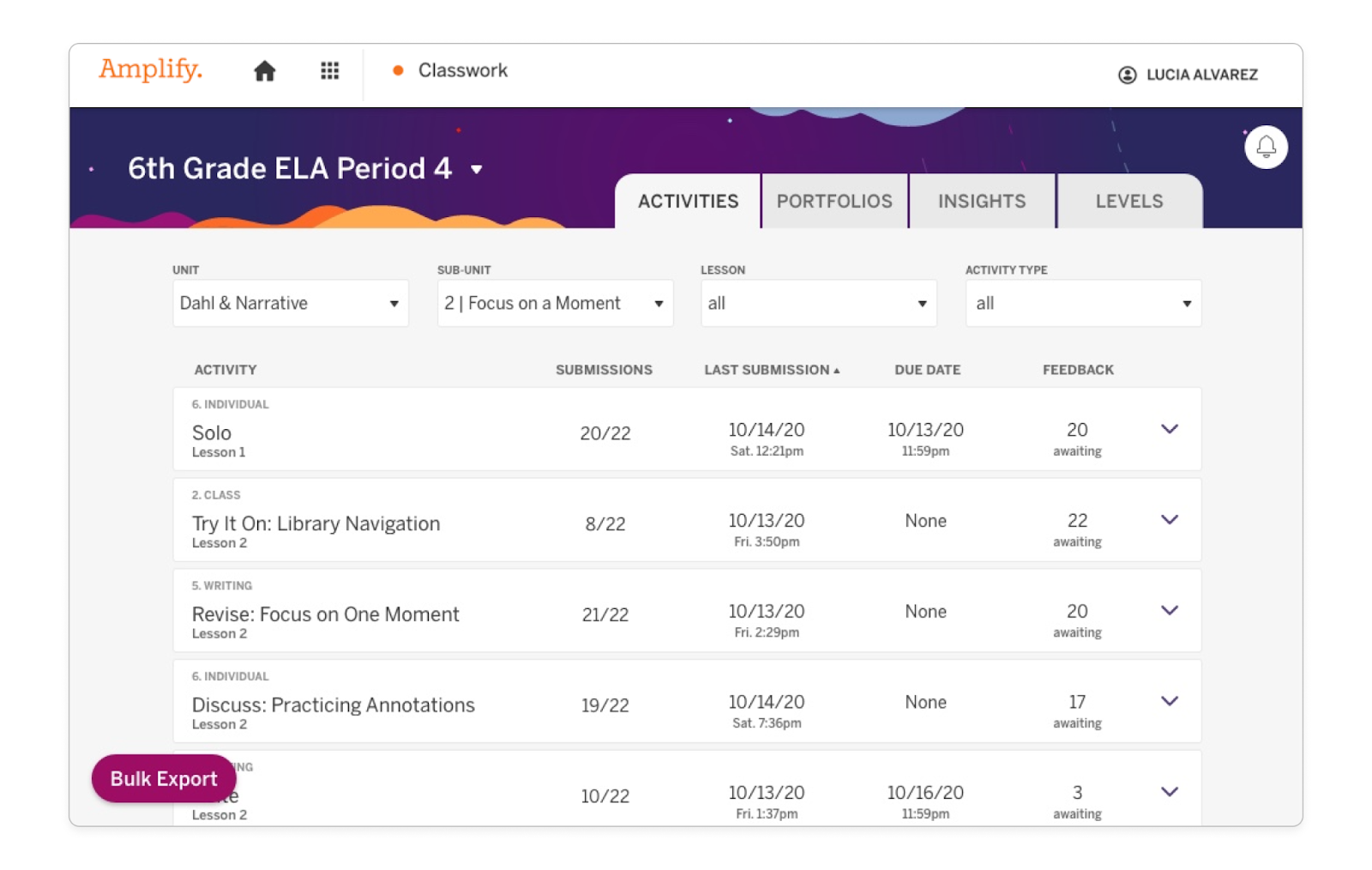 Amplify ELA: Assessments, Reporting, and Grading Overview