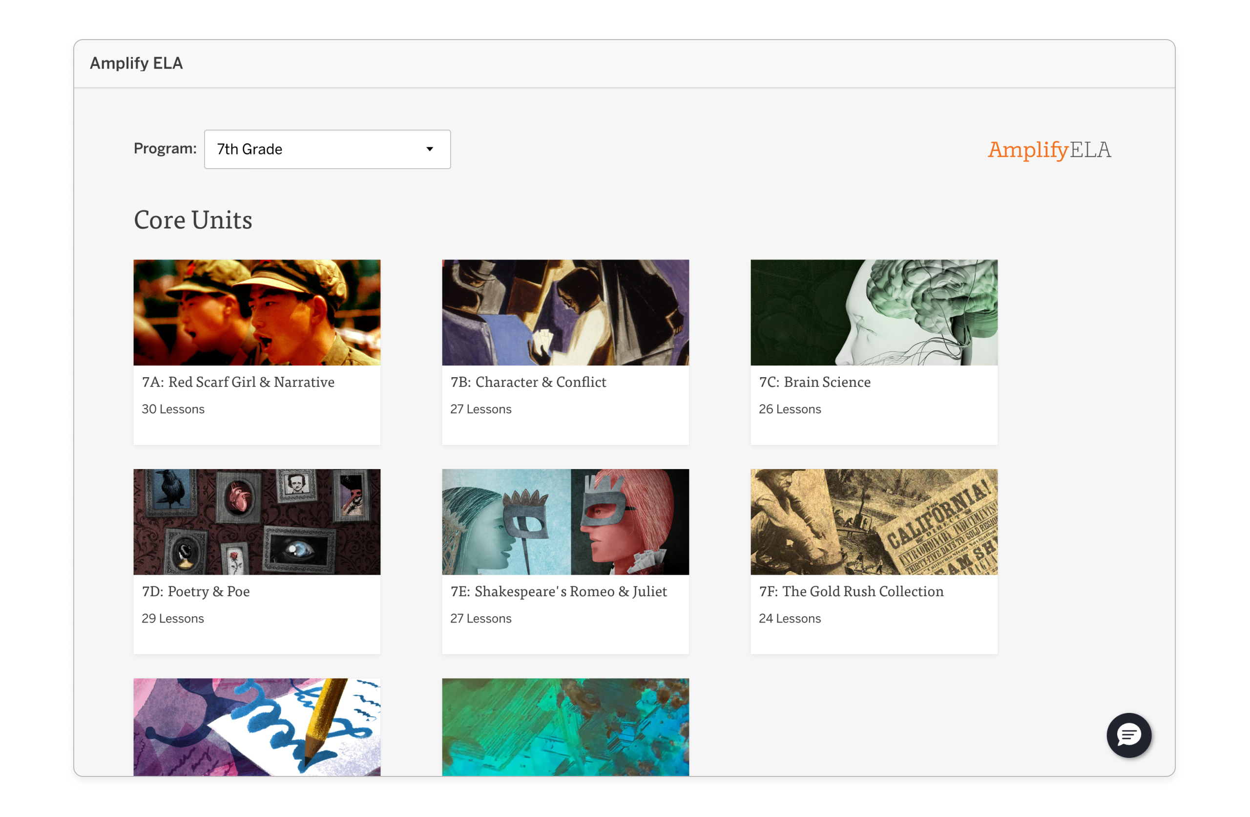 Amplify ELA: Print and Digital Supports