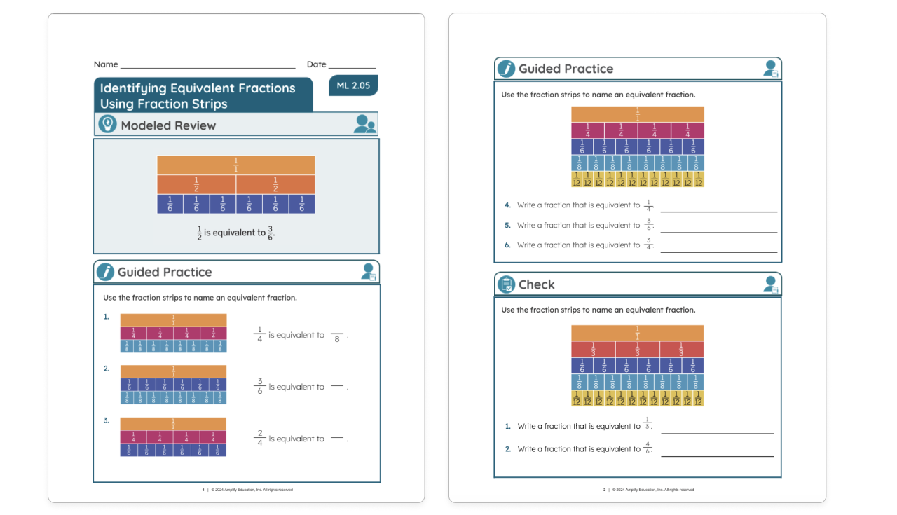 Amplify Desmos Math: Mini-lessons