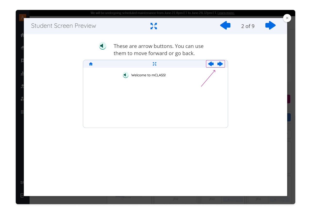 mCLASS Math: Assessment overview