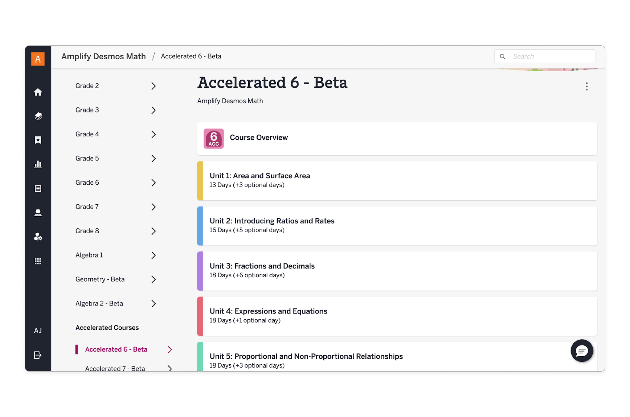 Amplify Desmos Math: Assessment overview