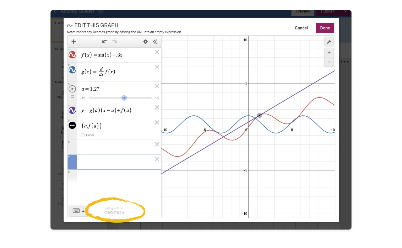 Amplify Classroom: Copy individual components and edit graphs in ...