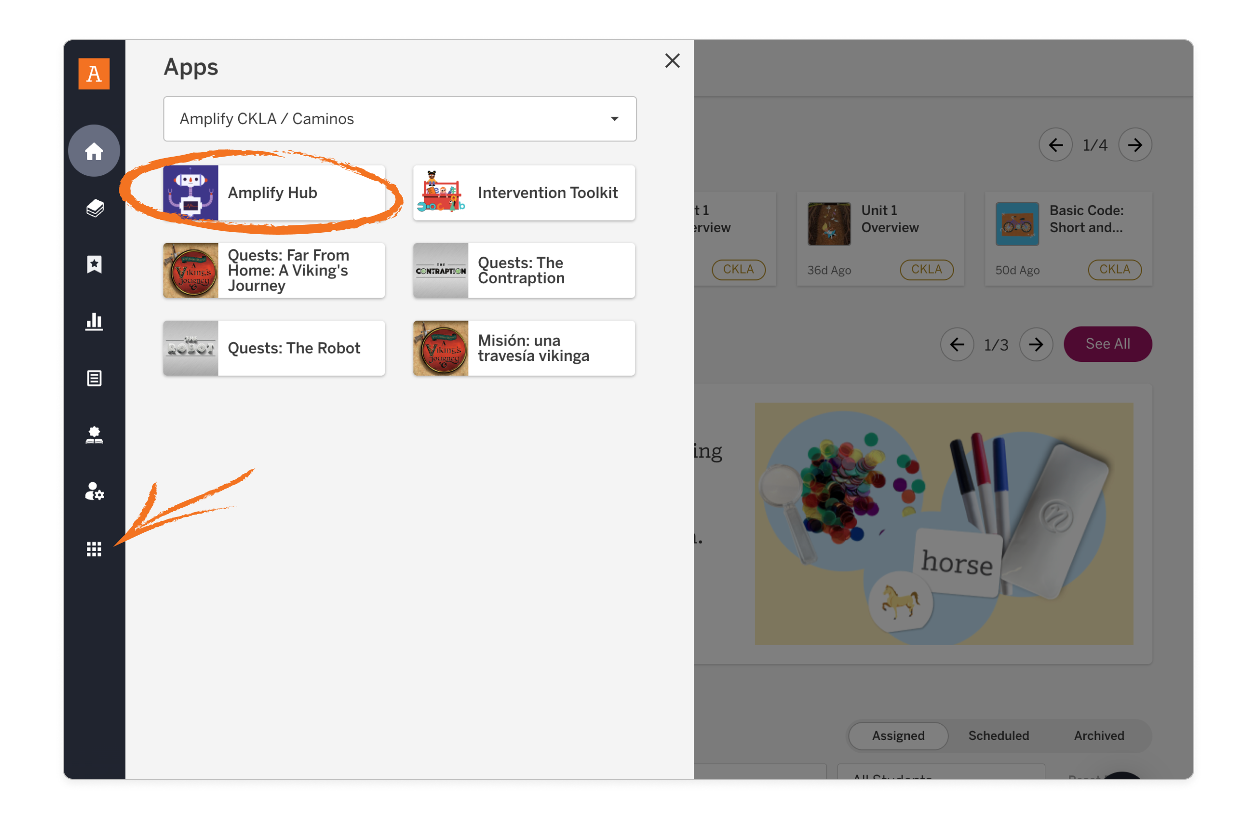Amplify CKLA: K–5 Library