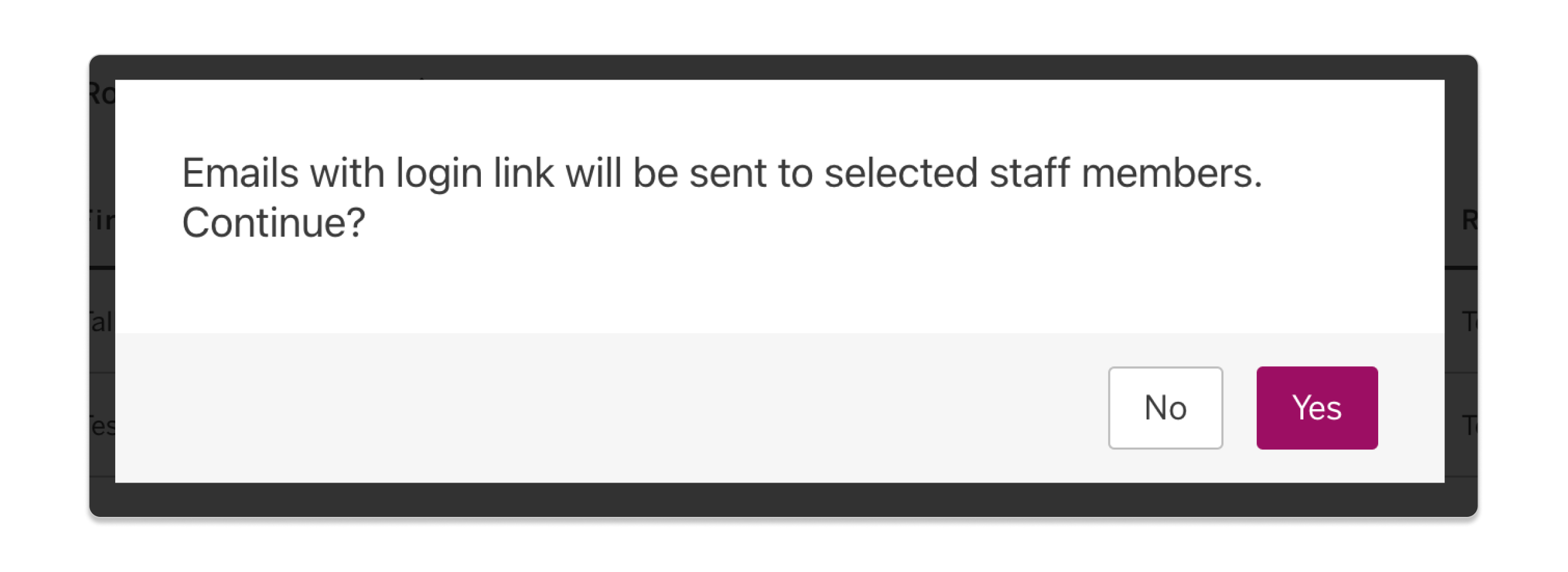LDOE Admin Portal: Staff profiles