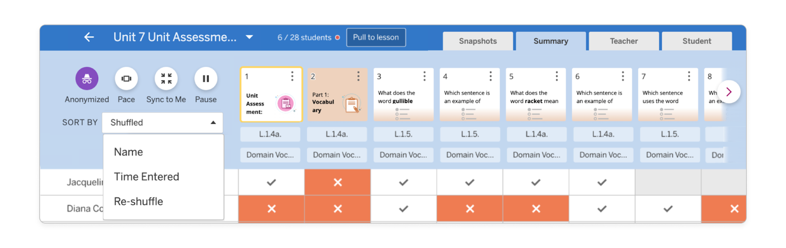 Amplify Classroom activities: FAQ