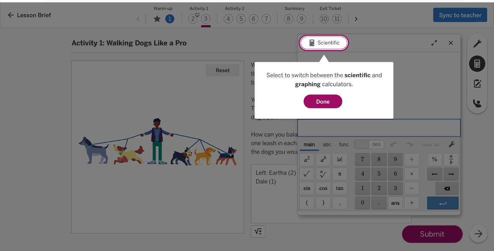 Amplify Math: Digital supports