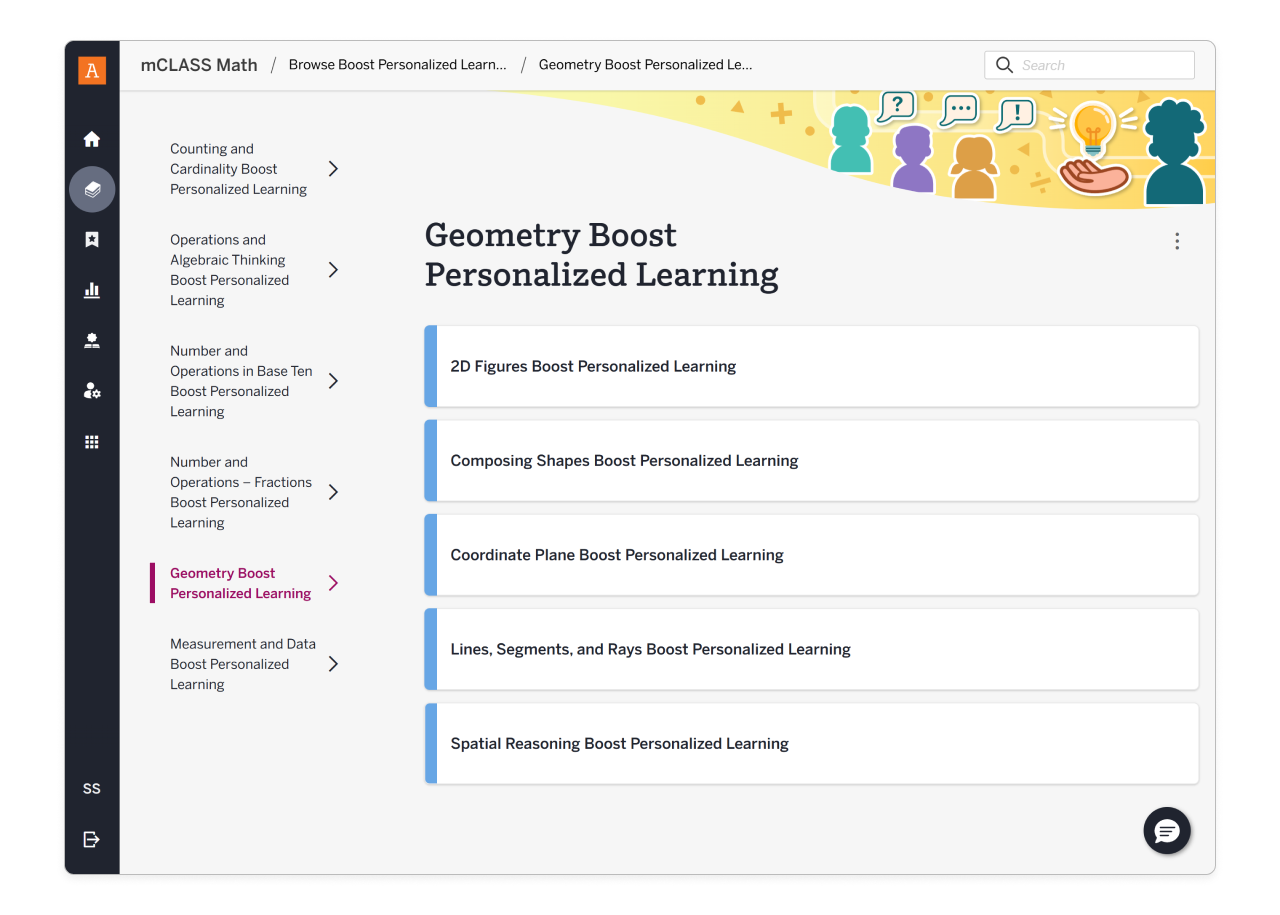 mCLASS Math: Mini-Lessons and Boost Personalized Learning recommendations