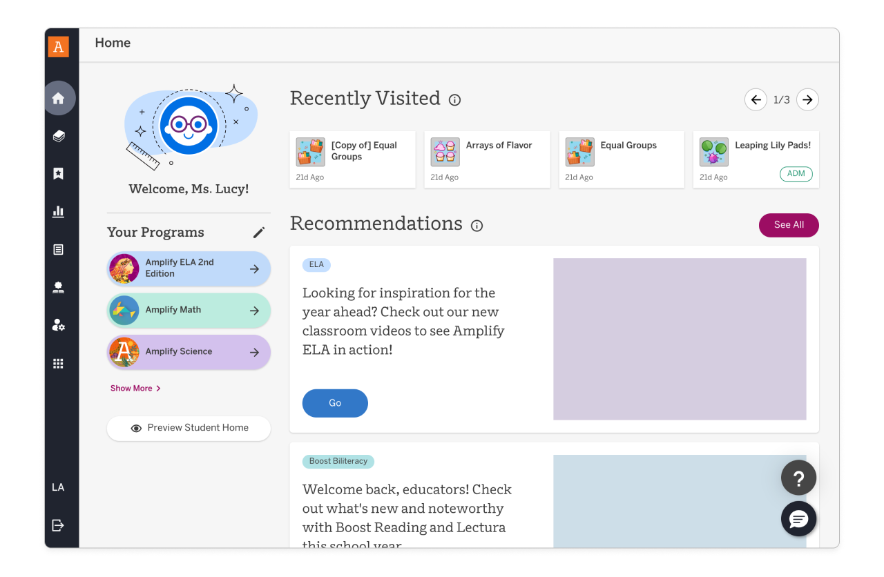 Amplify Science: Transitioning to the digital experience