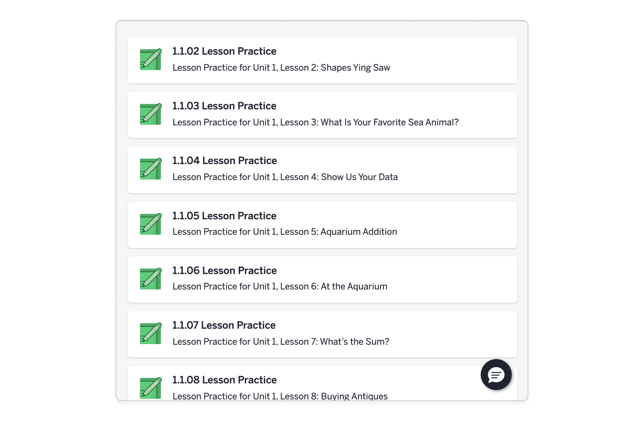 Amplify Desmos Math: Navigating a unit