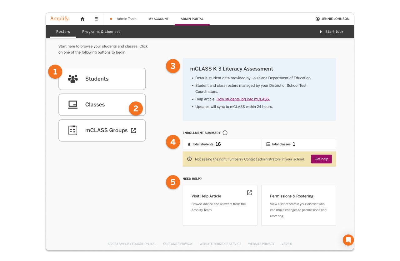 LDOE Admin Portal: Overview
