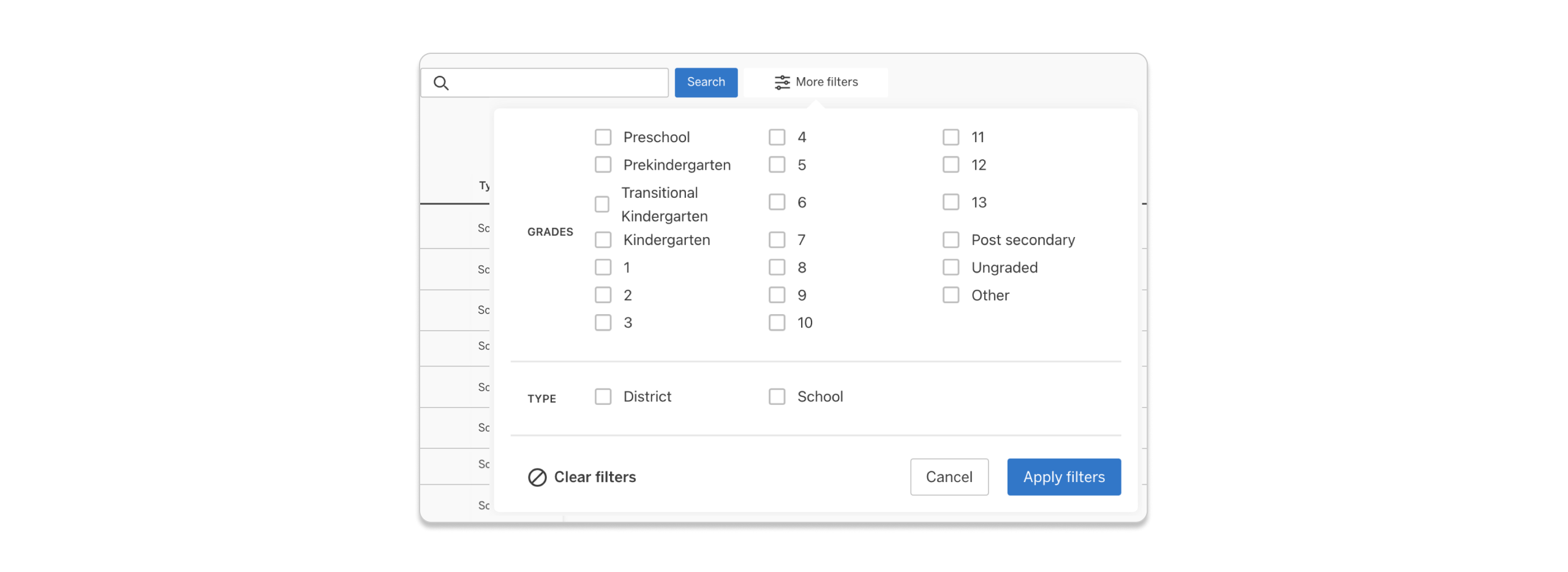LDOE Admin Portal: Organizations