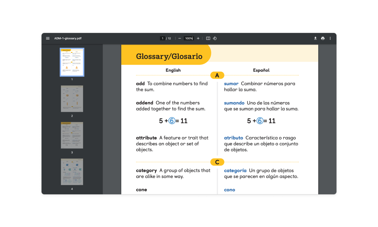 Amplify Desmos Math: Navigating a course