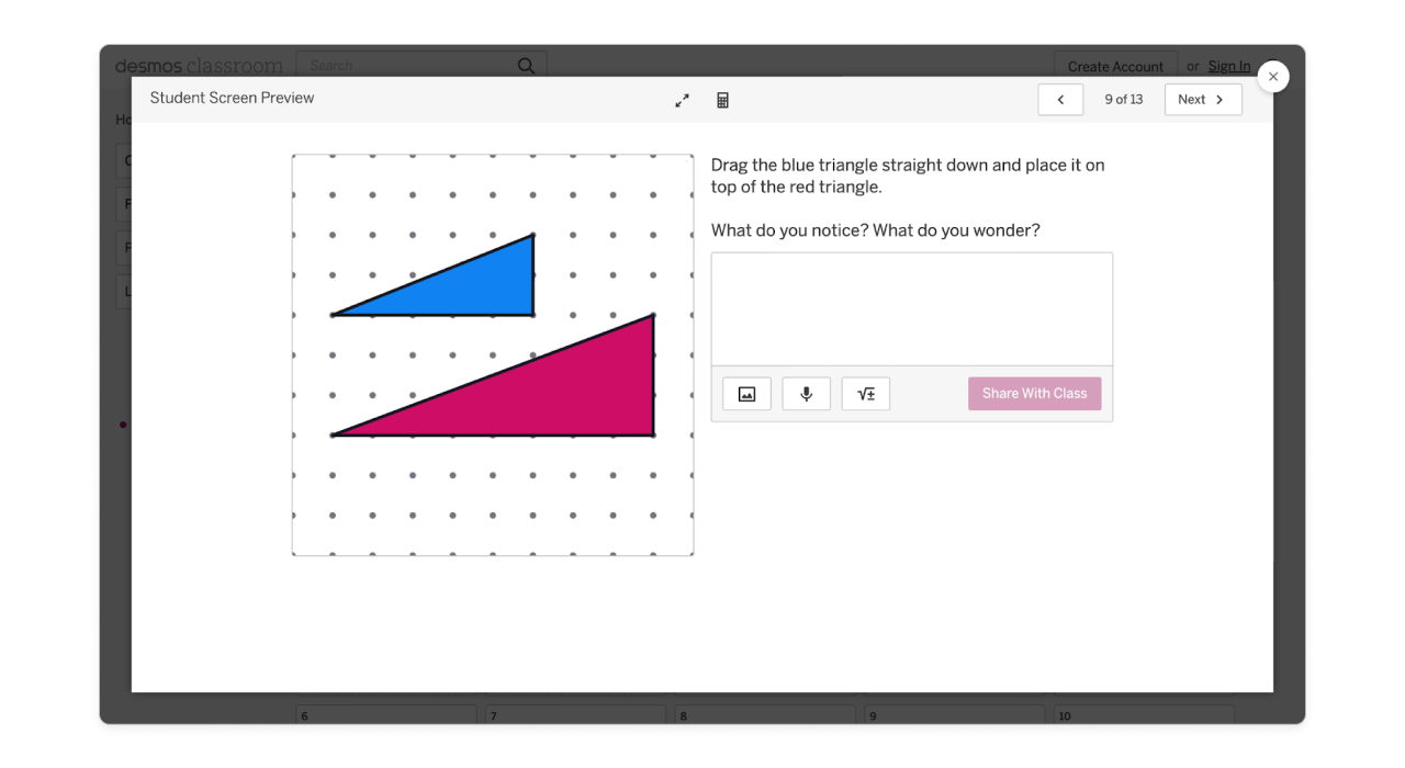 Using Polypad in Activity Builder