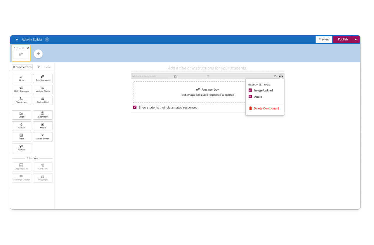 Amplify Classroom: Getting started with Activity Builder