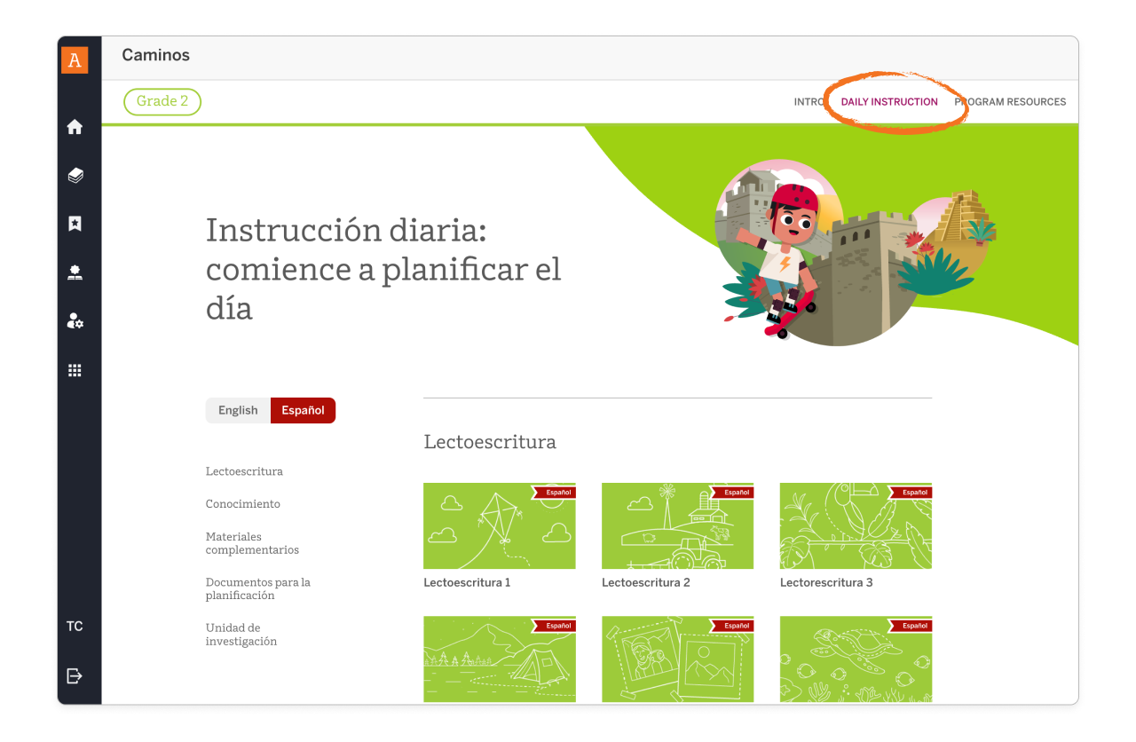 Amplify Caminos: E-books