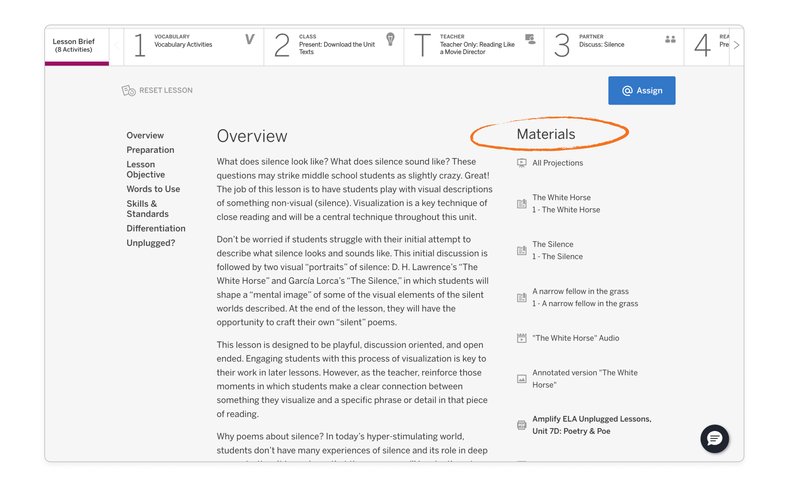 Amplify ELA: Print and Digital Supports