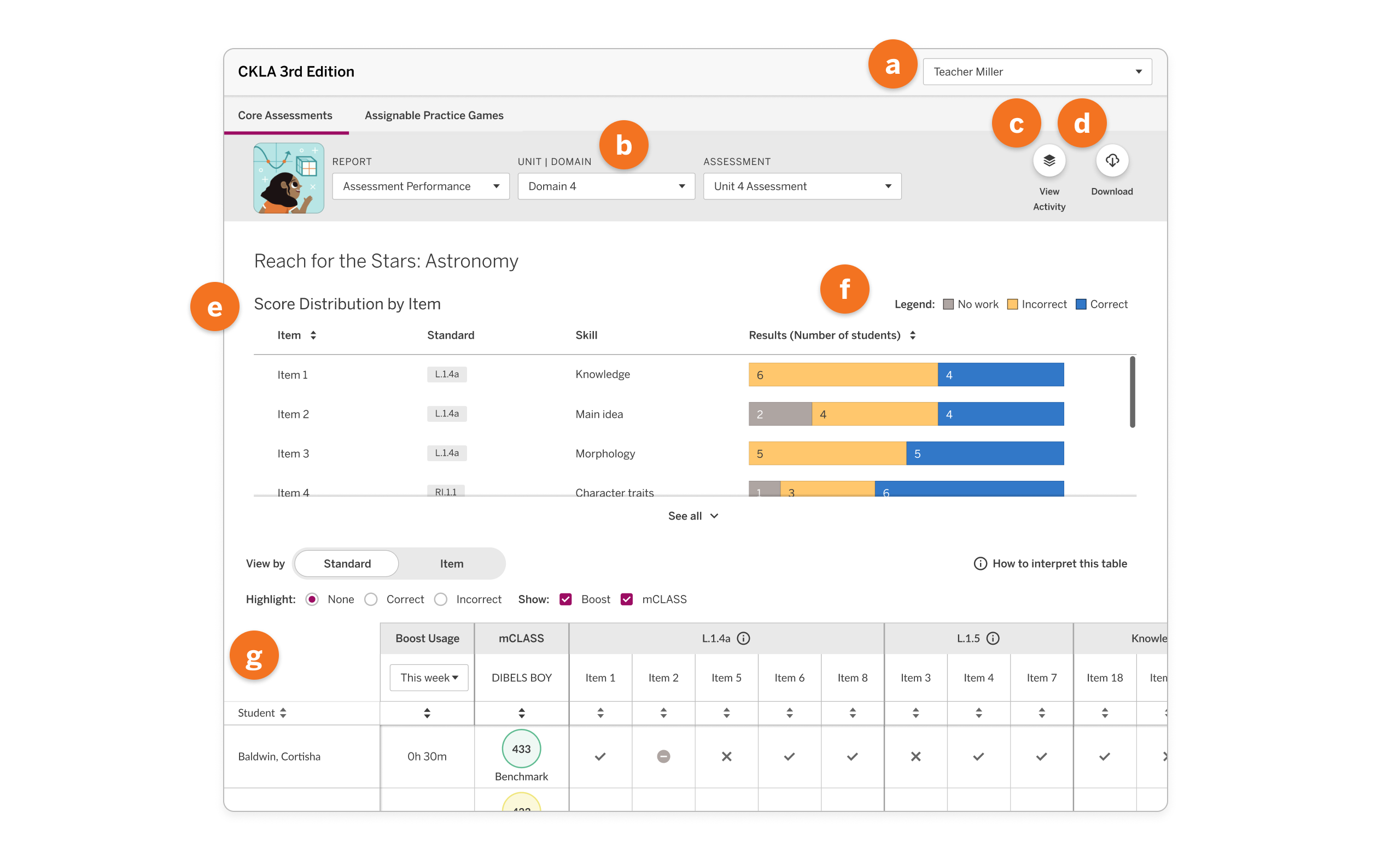 Amplify CKLA 3rd Edition: Assessment Reports