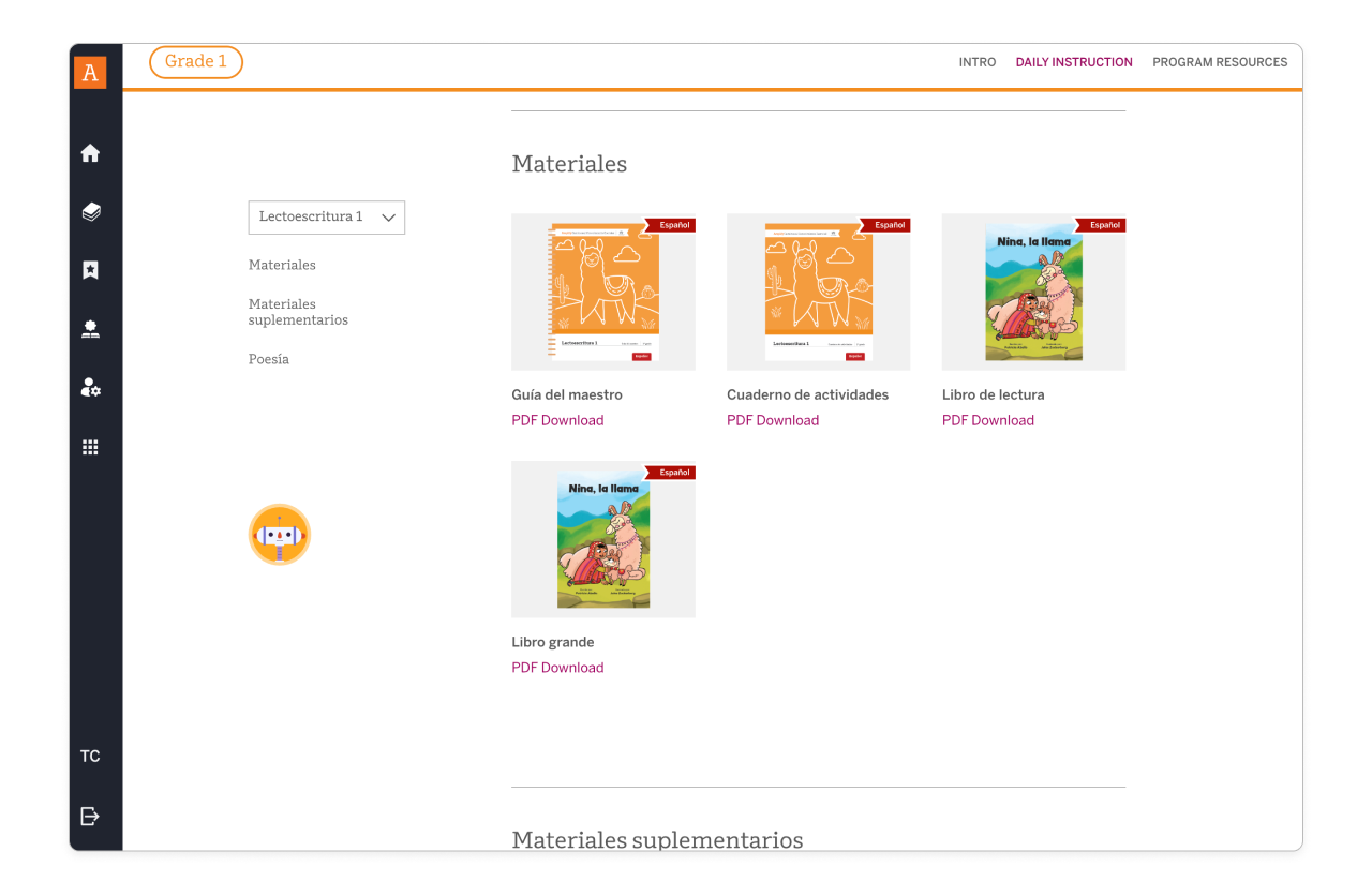 Amplify Caminos: E-books