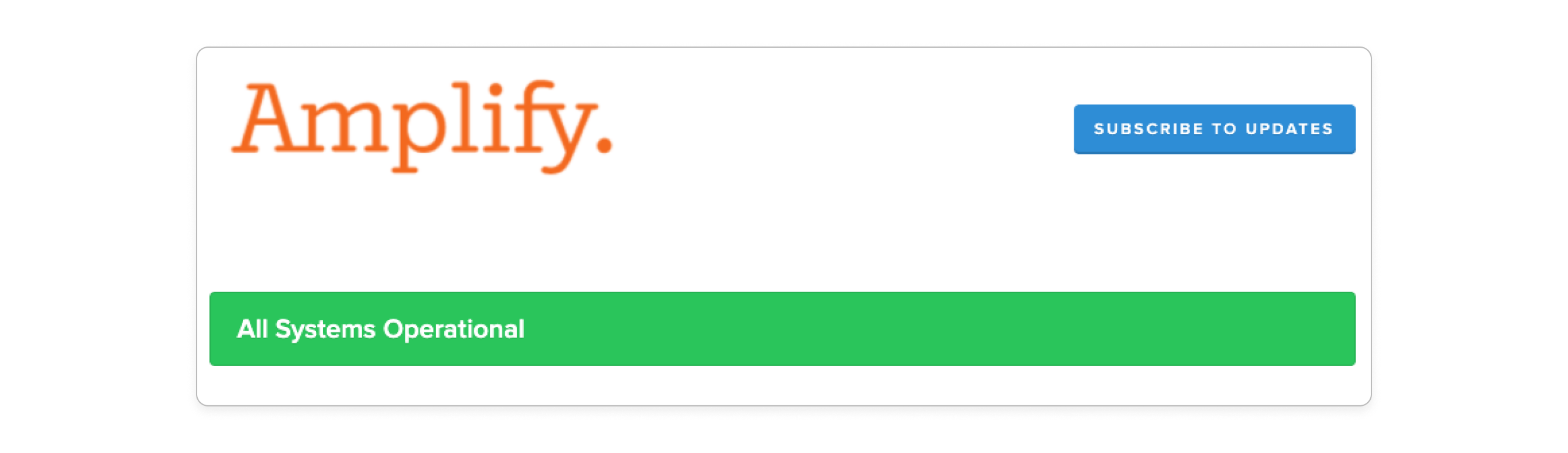 Real-time updates for Amplify programs