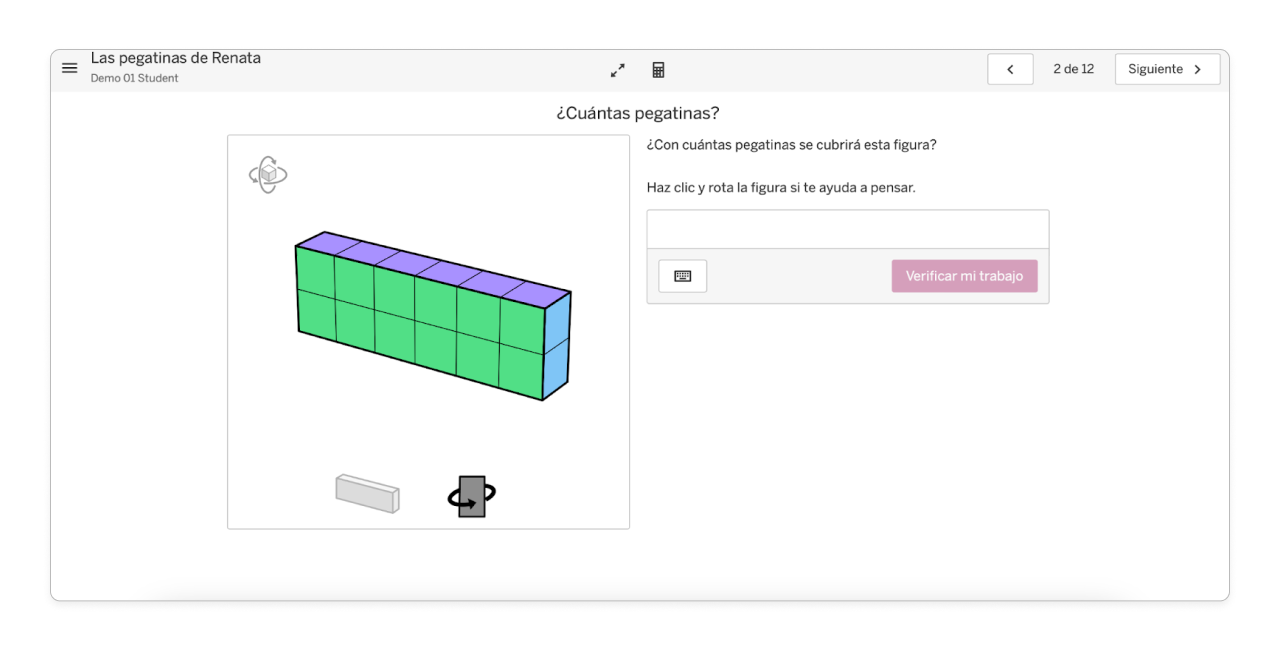 Spanish materials in Amplify Desmos Math