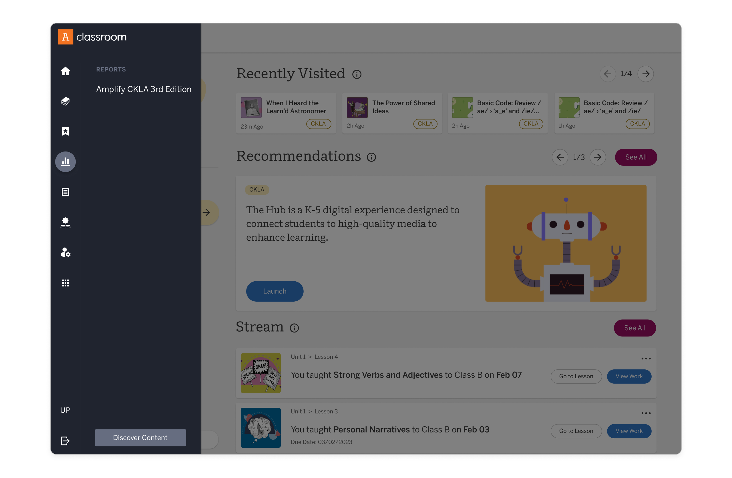 Amplify CKLA 3rd Edition: Assessment Reports