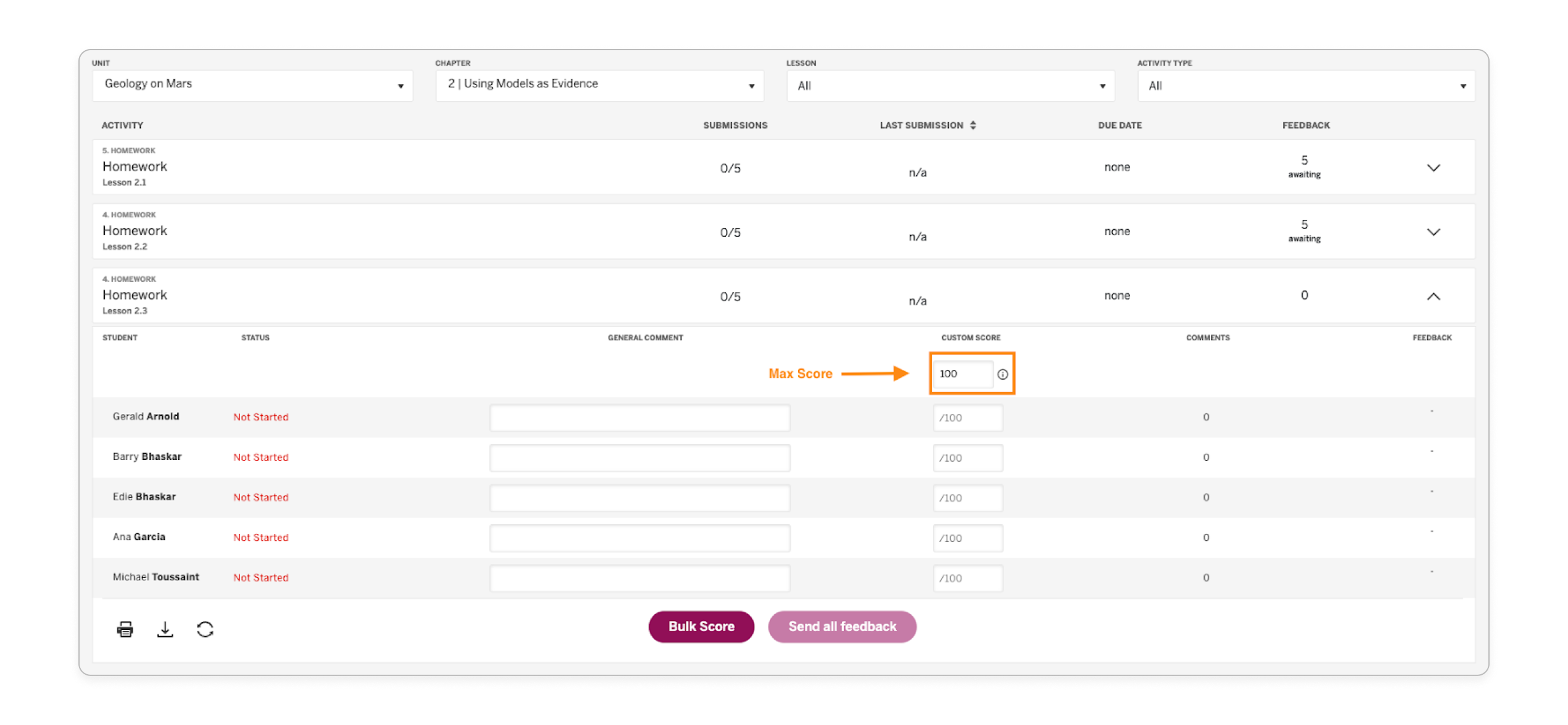 Schoology: Syncing grades from Amplify