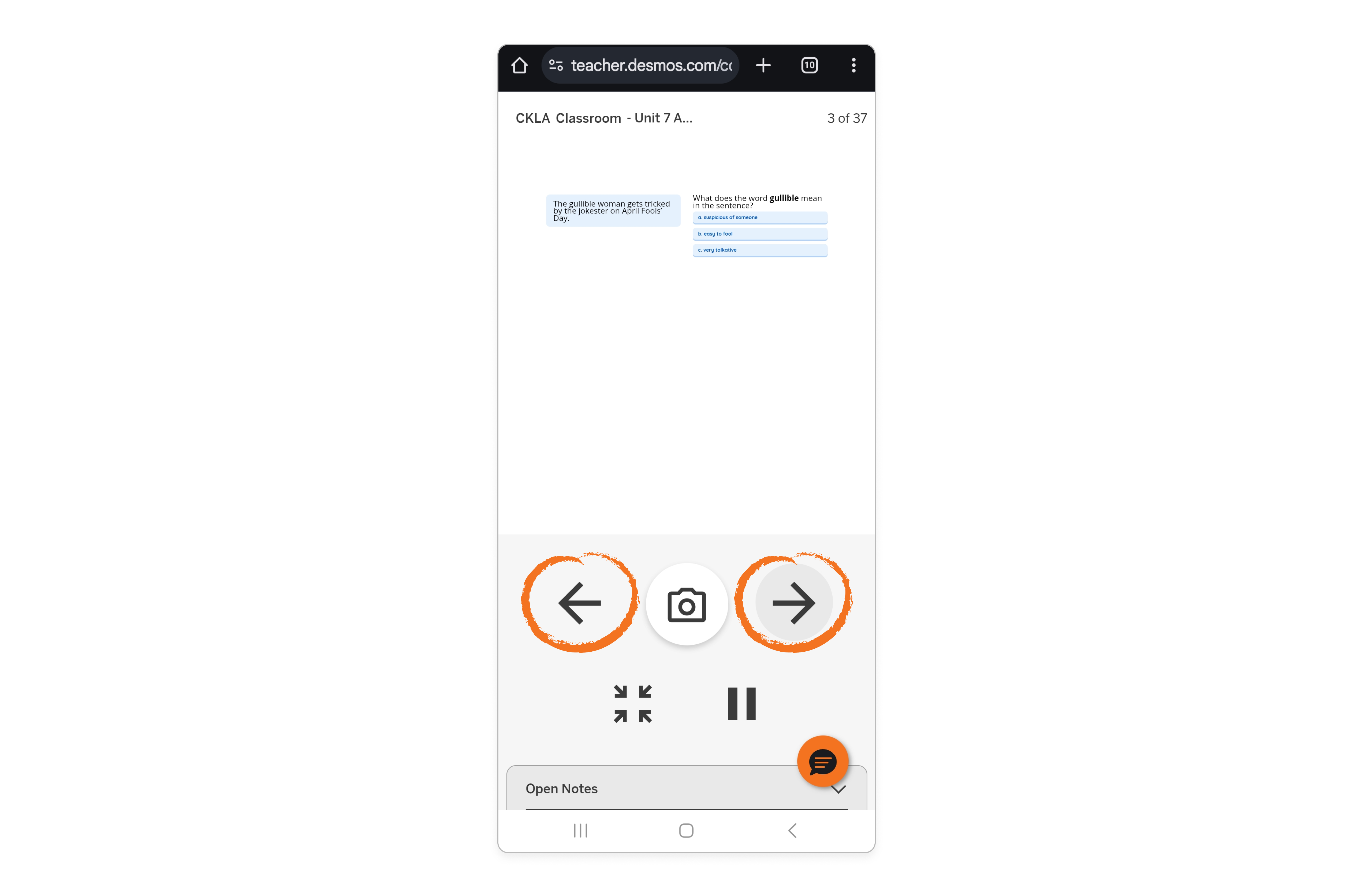 Amplify Classroom: Companion Mode and Projector Mode