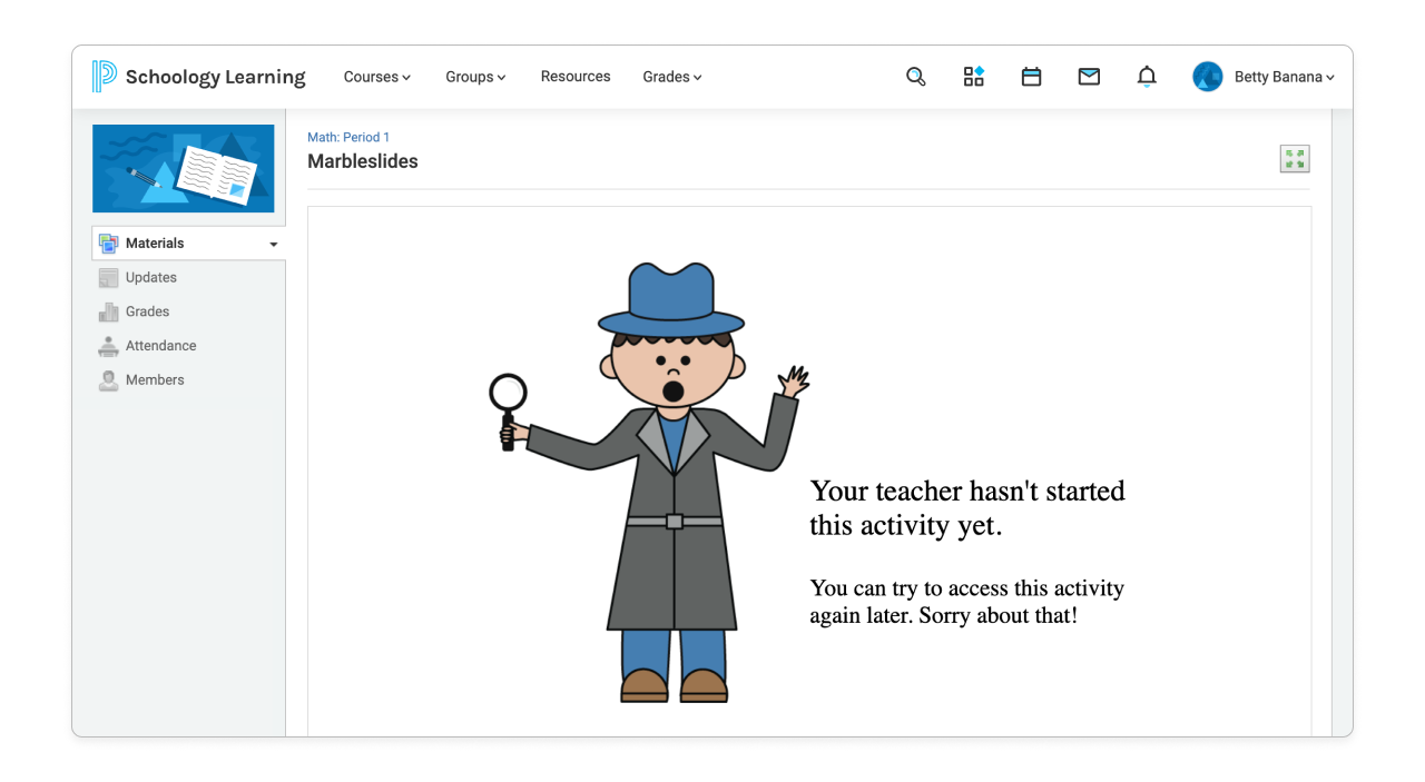 Schoology: Importing Amplify content (Deep linking)