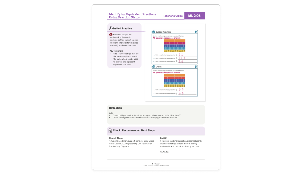 Amplify Desmos Math: Mini-lessons
