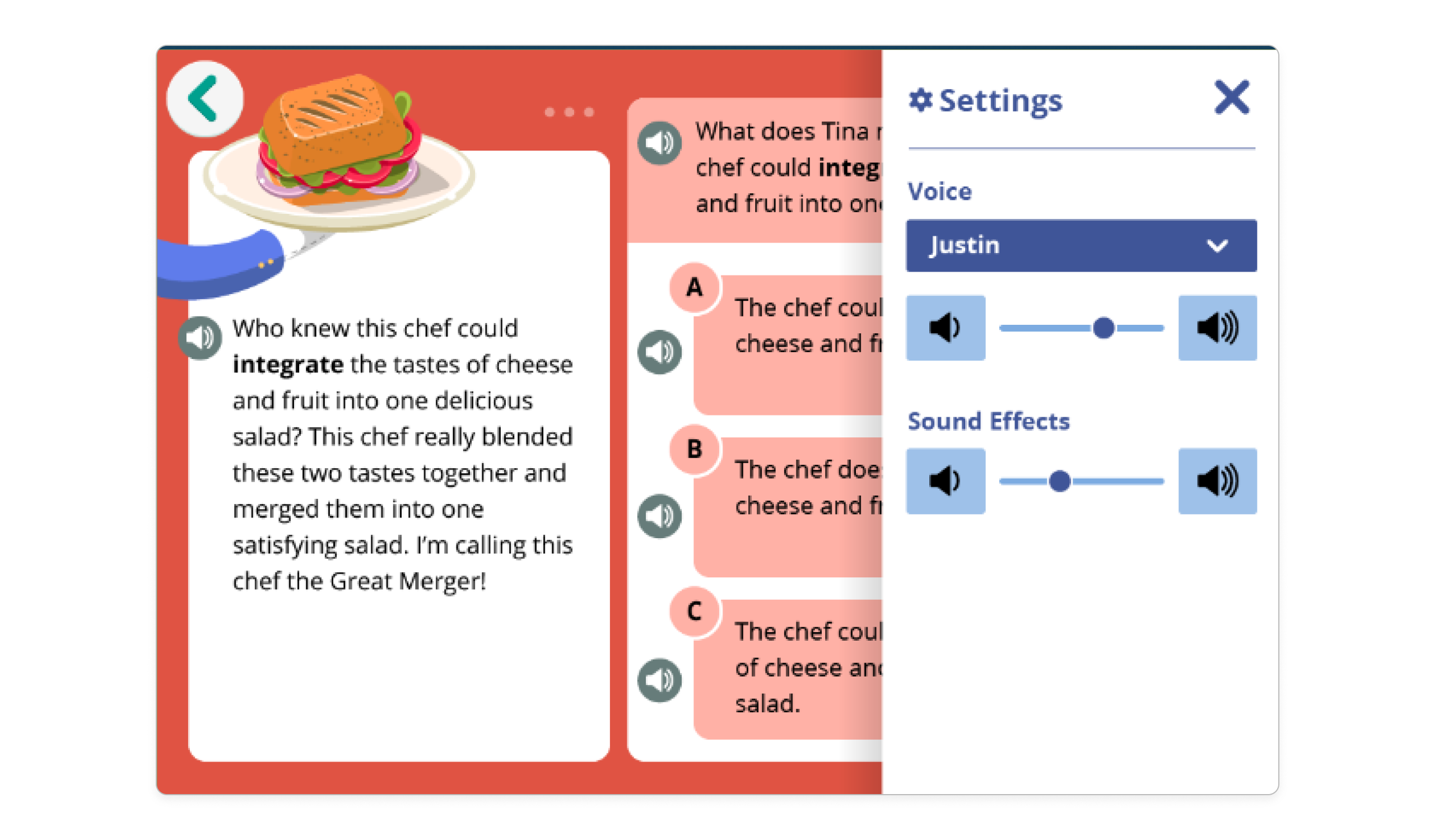 Amplify ELA: Vocab App