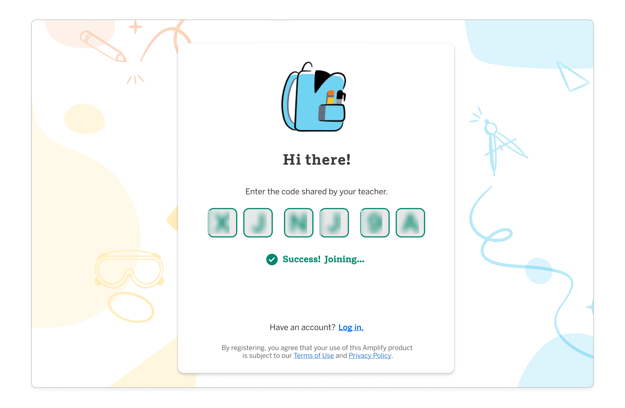 Manage Classes: Class codes