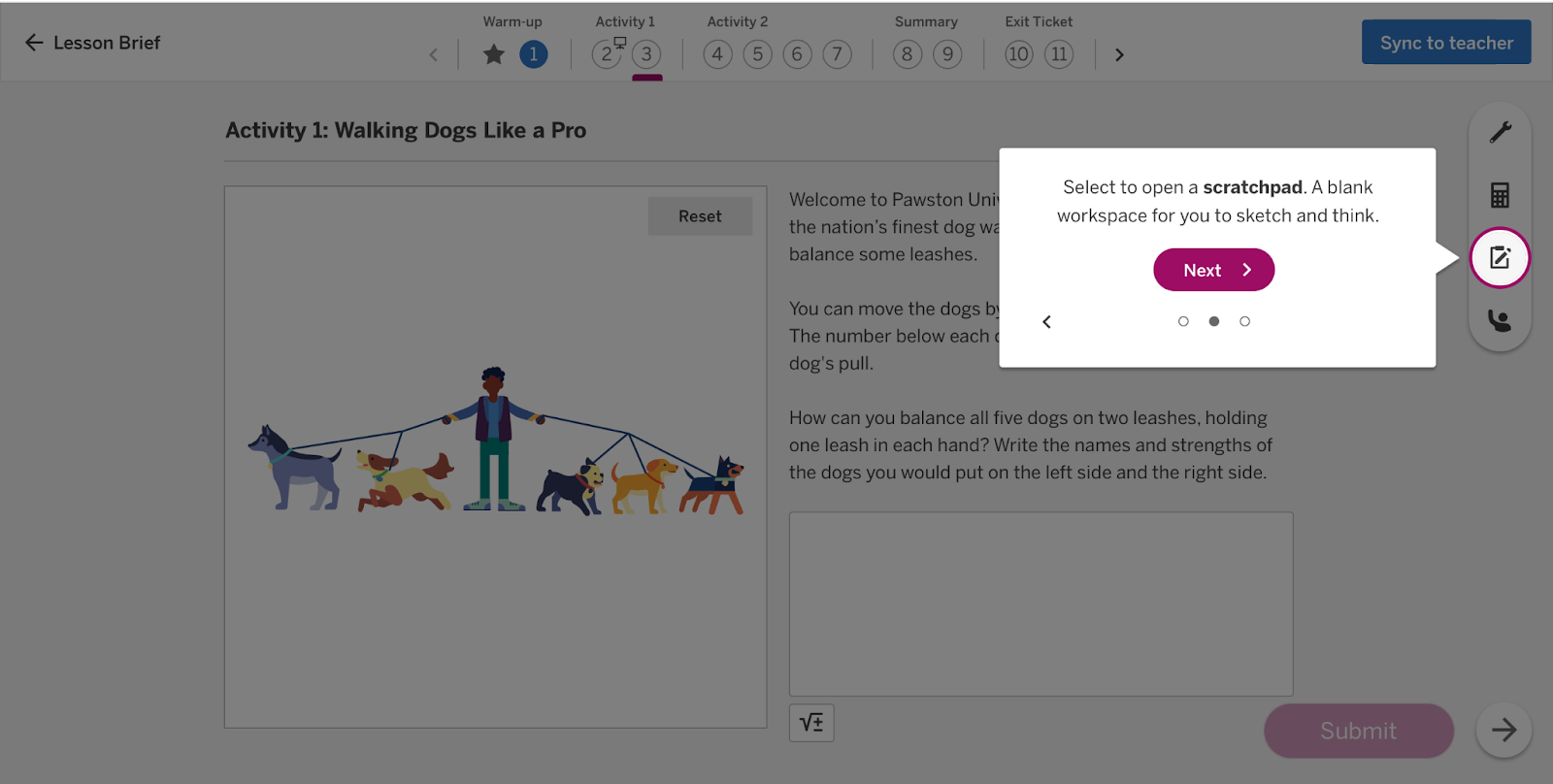 Amplify Math: Digital supports